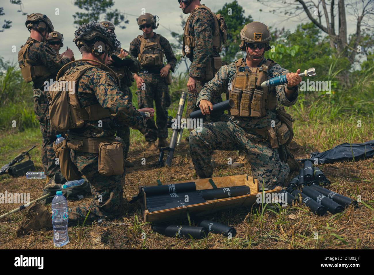 U.S. Marines with Marine Rotational Force-Southeast Asia, I Marine ...