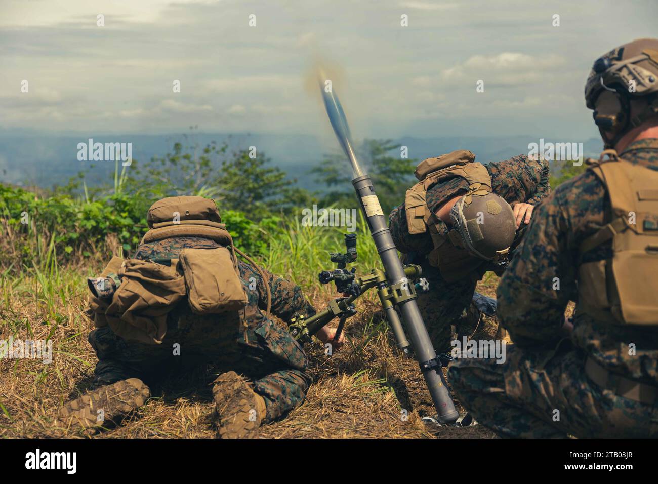 U.S. Marines with Marine Rotational Force-Southeast Asia, I Marine ...