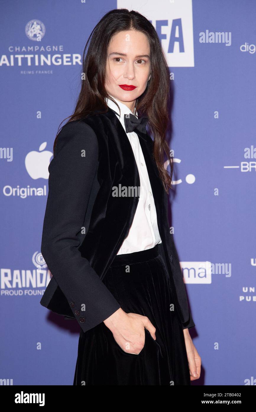 London, UK. 03 Dec, 2023. Pictured: Katherine Waterston attends The ...