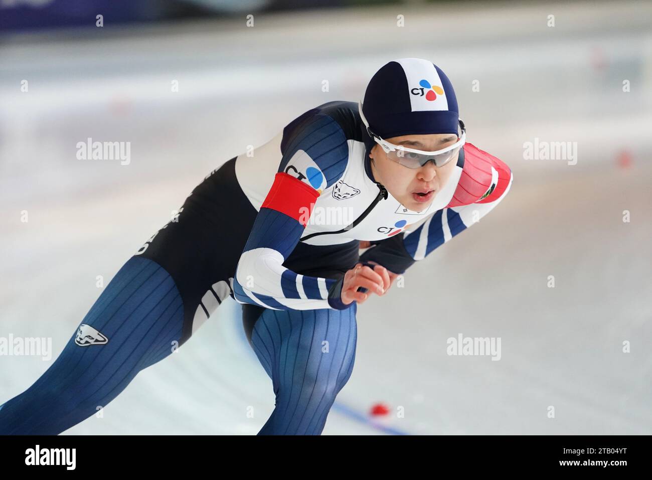 Stavanger, Norway, December 3, 2023, 03-12-2023 SCHAATSEN: ISU WORLD ...