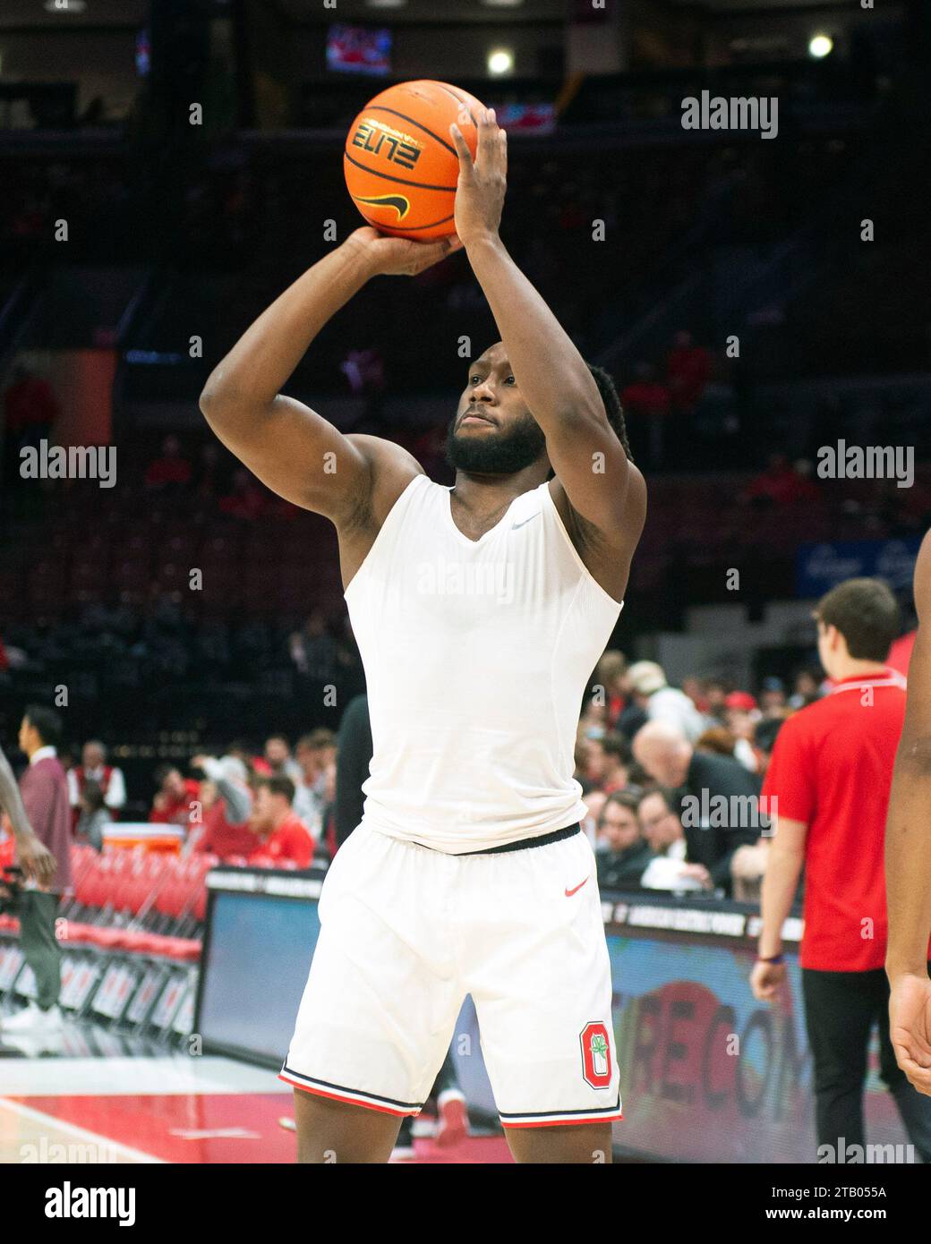 Columbus, Ohio, USA. 3rd Dec, 2023. Ohio State Buckeyes guard Bruce ...