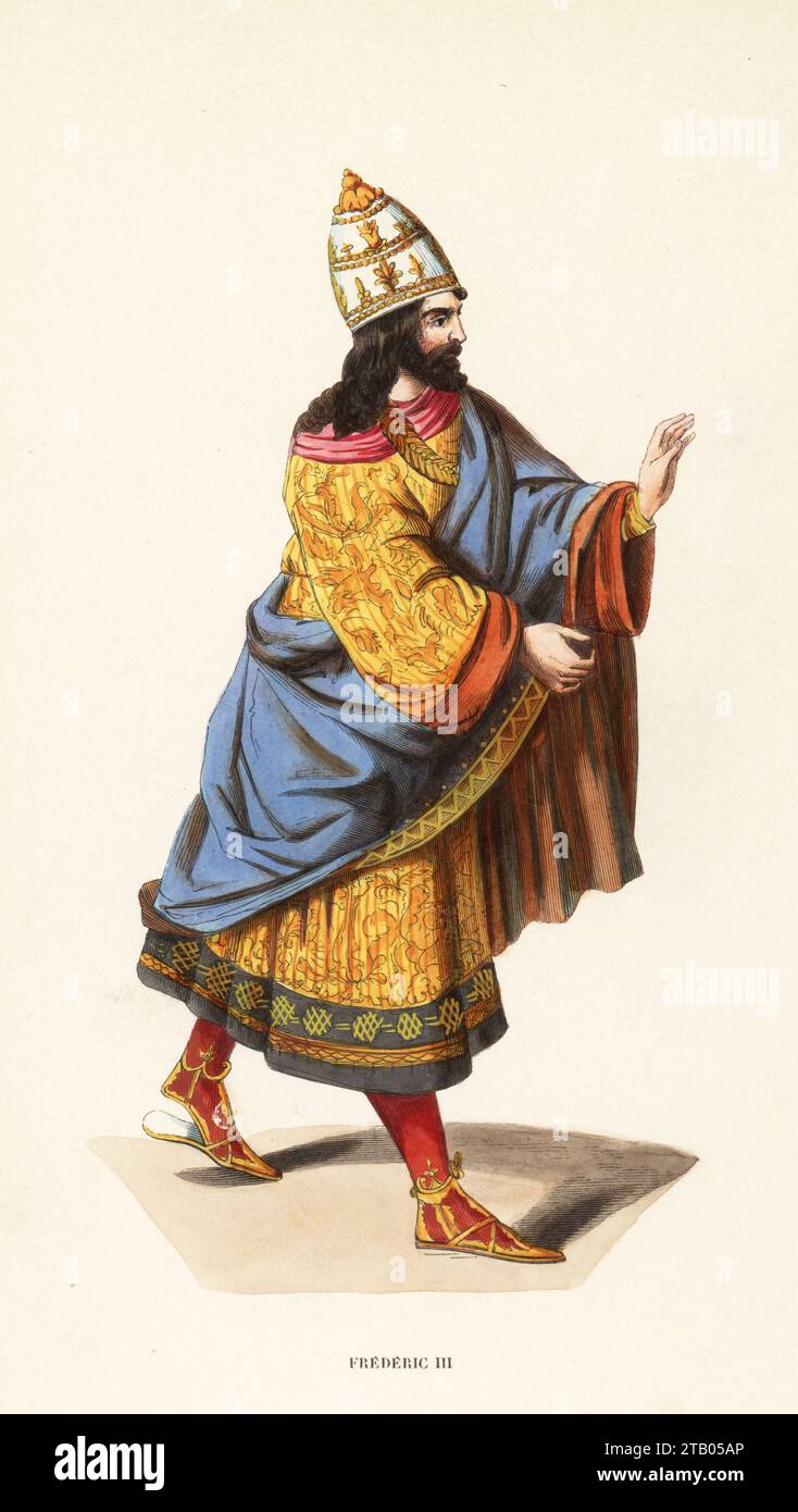 Gold brocade robe hi-res stock photography and images - Alamy