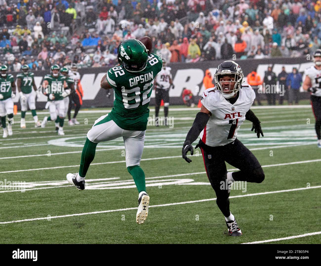 Jeff okudah falcons hi-res stock photography and images - Alamy