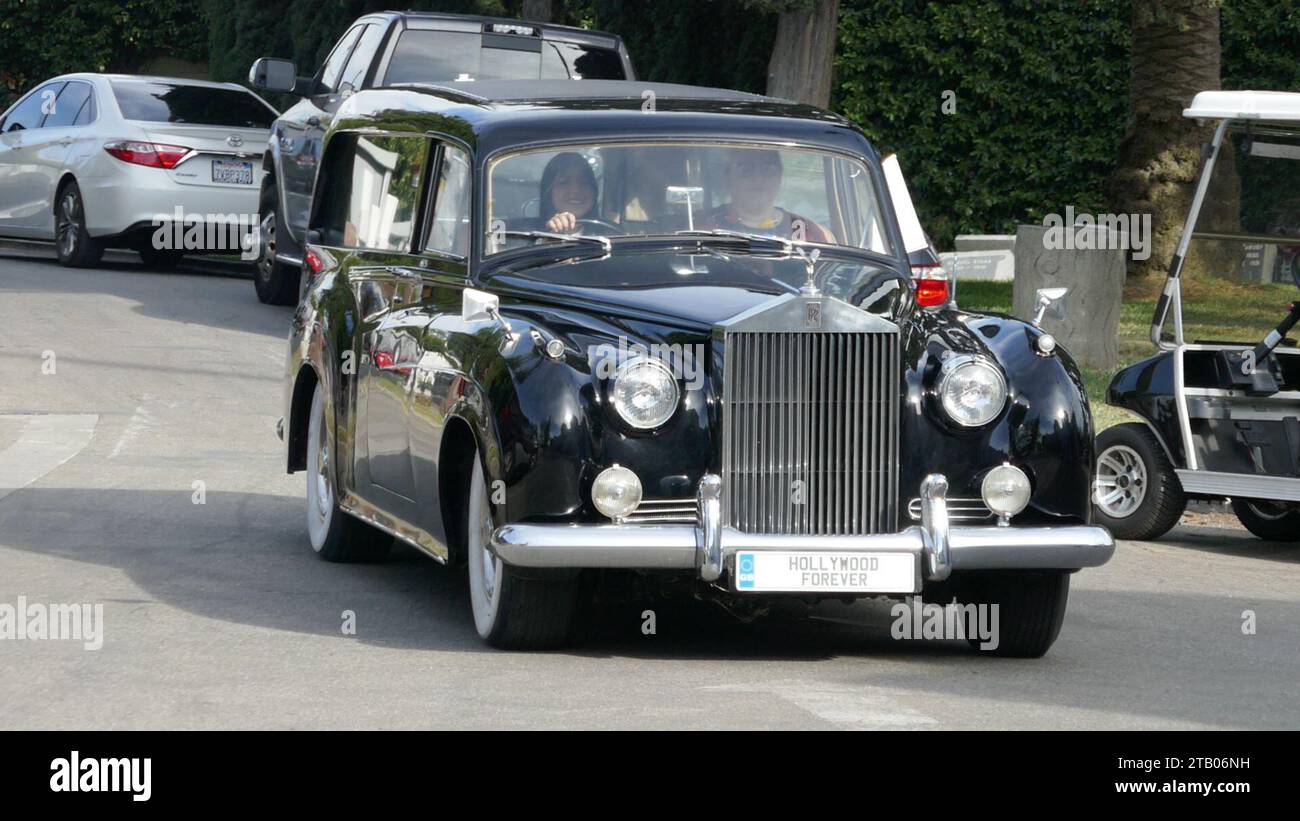 Los Angeles, California USA 3rd December 2023 Memorial & Inurnment ...