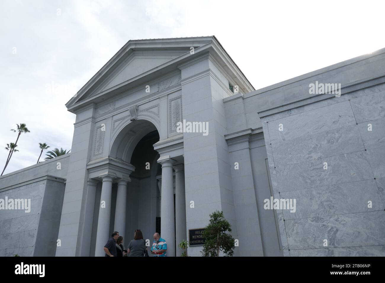 Los Angeles, California USA 3rd December 2023 Memorial & Inurnment ...