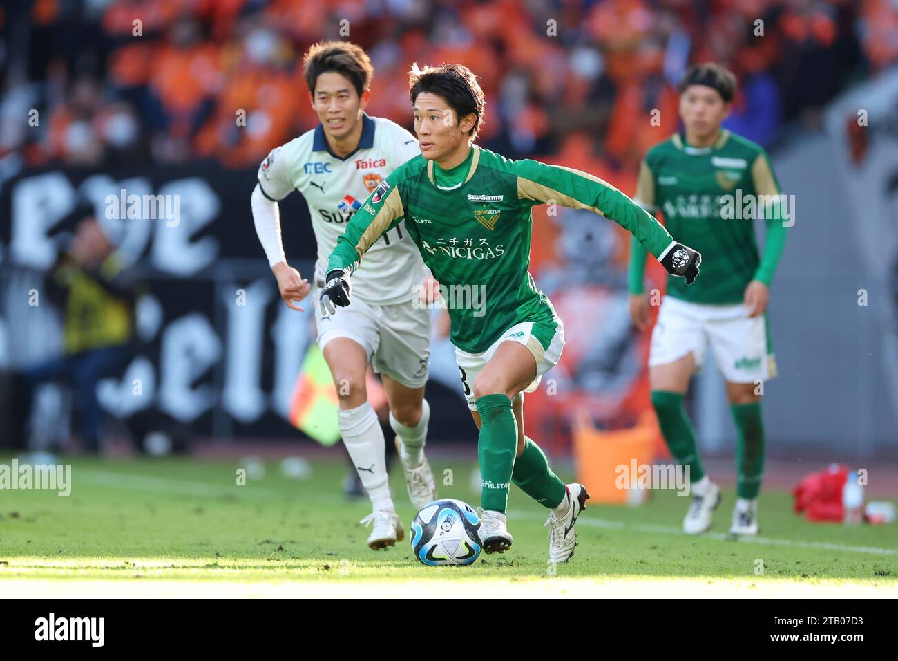 Tokyo, Japan. 2nd Dec, 2023. Kosuke Saito (Verdy) Football/Soccer : 2023 J.LEAGUE Road to J1 ...