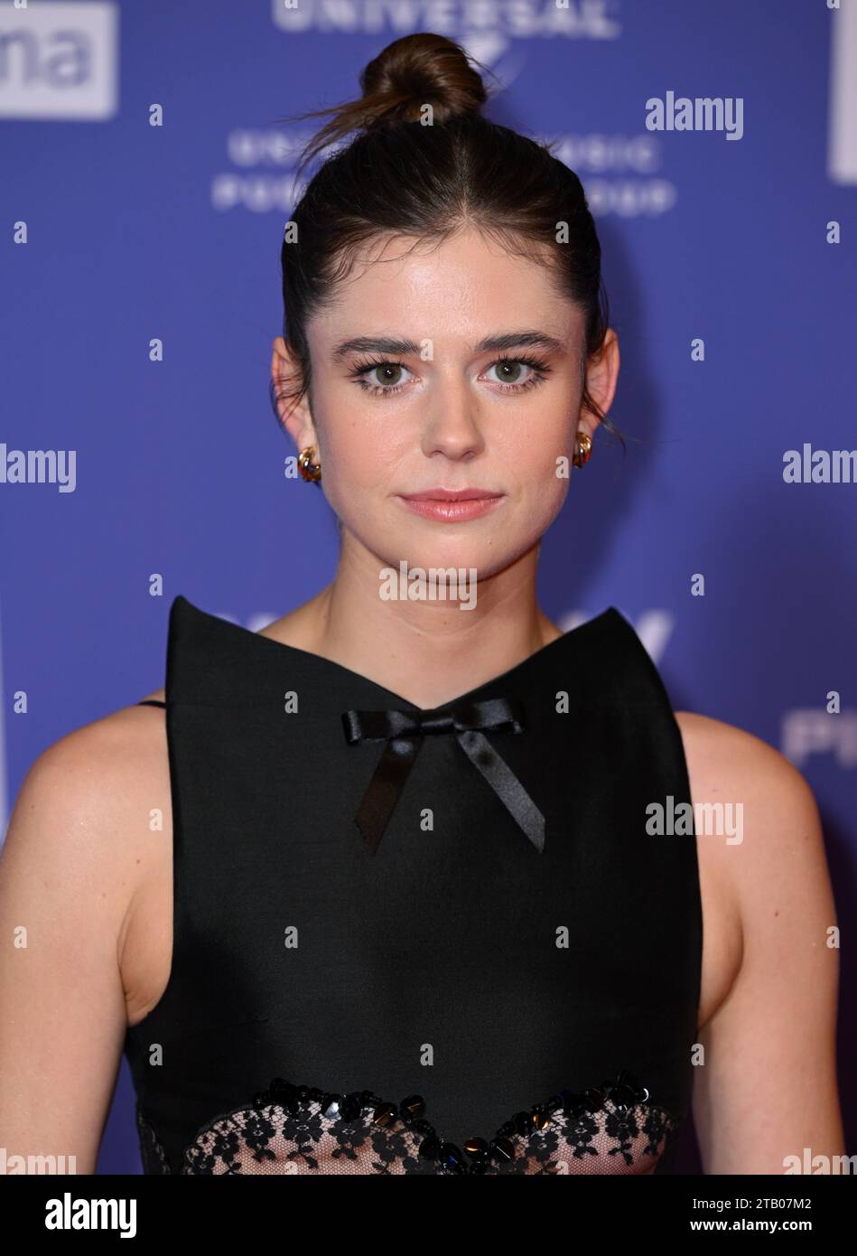 London, UK. December 3rd, 2023. Alison Oliver arriving at the British ...