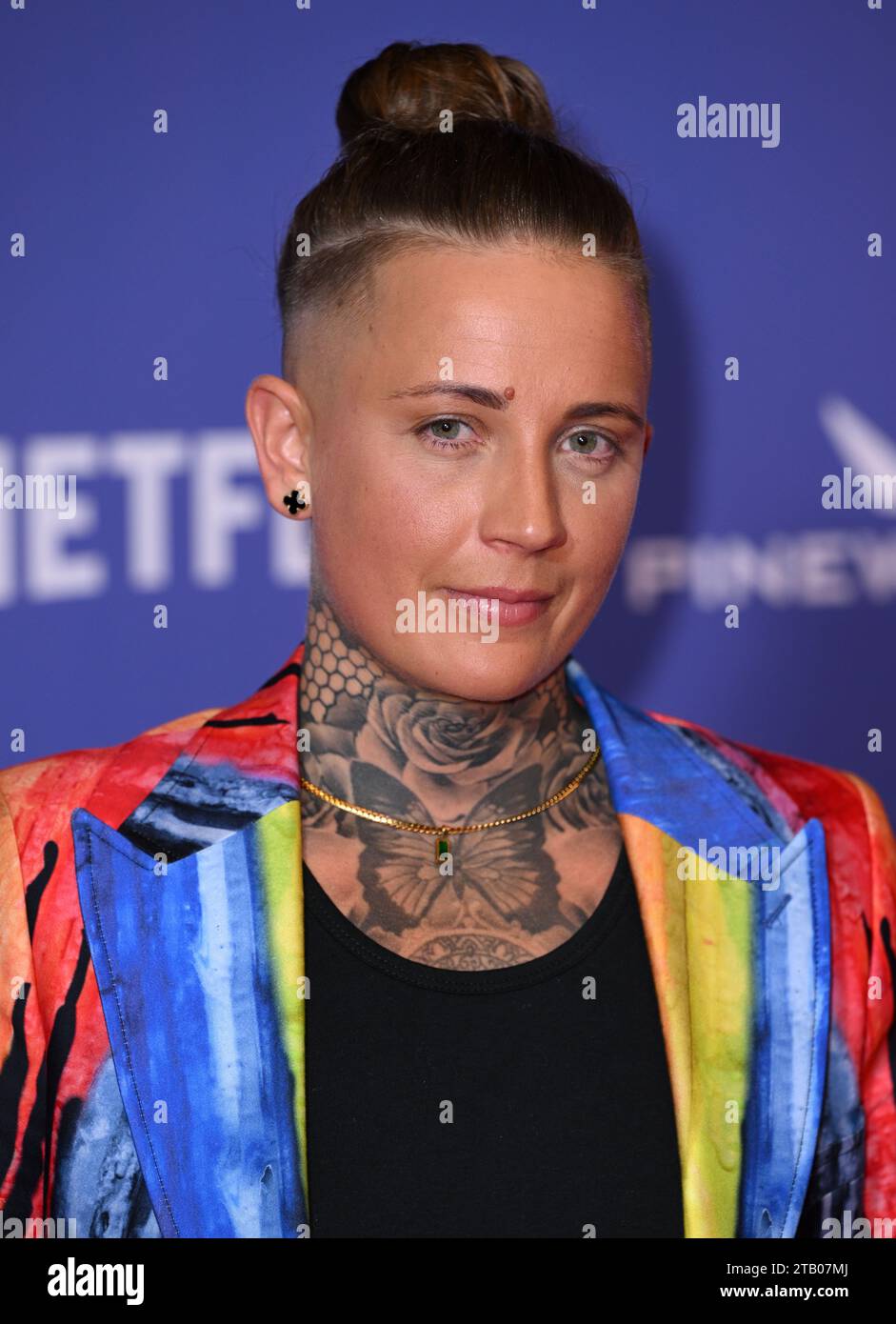 London, UK. December 3rd, 2023. Laura Ambler arriving at the British ...