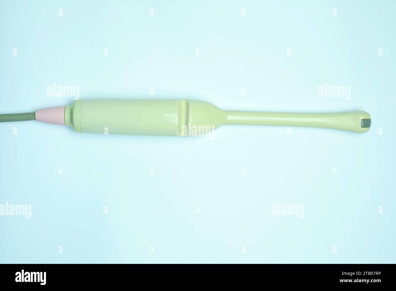 Ultrasonic transducer on light background, top view Stock Photo - Alamy
