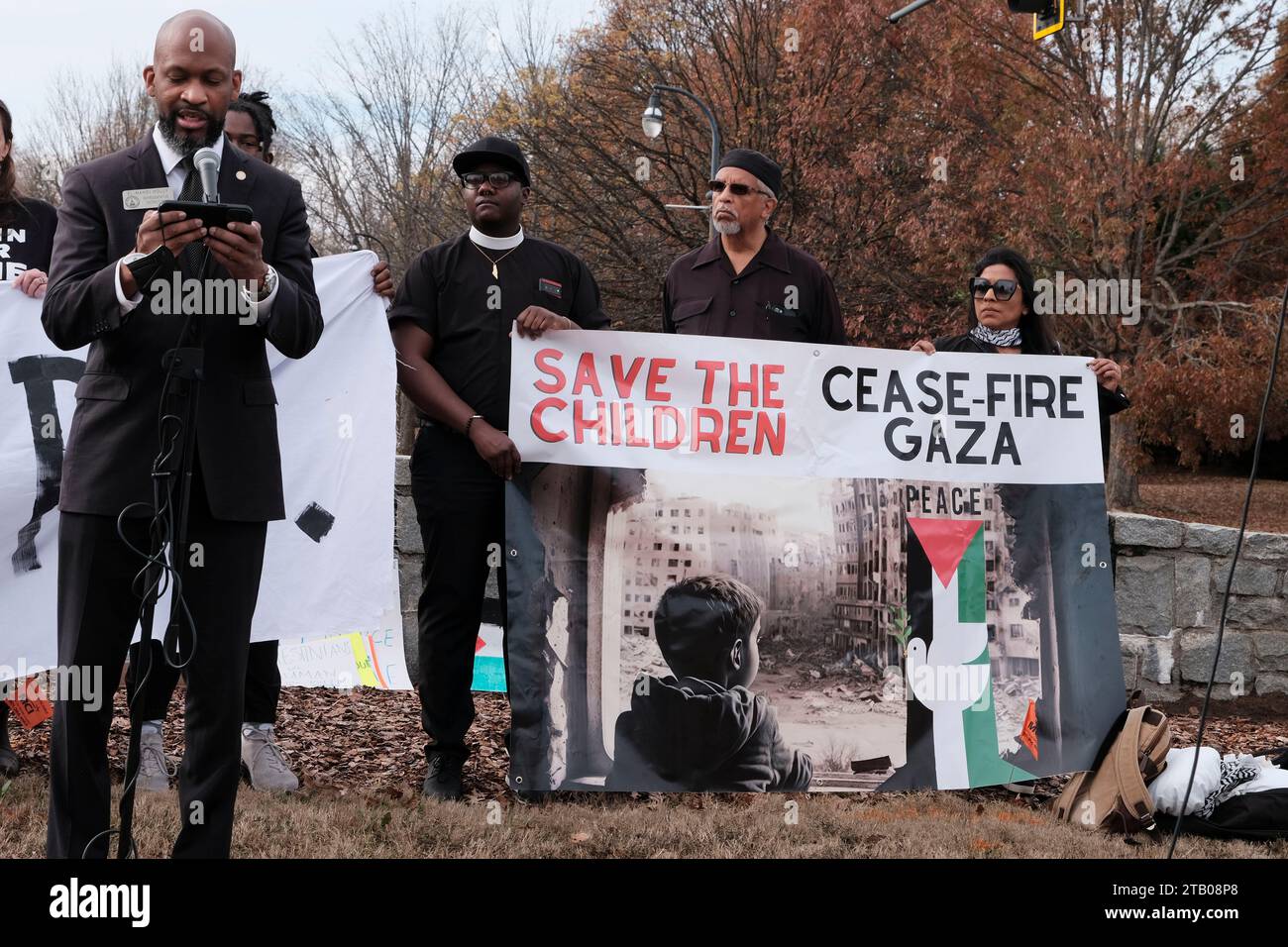 Atlanta, Georgia, USA. 3rd Dec, 2023. Georgia State Representative El ...