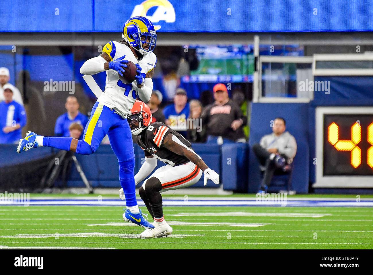 John johnson rams 2023 hi-res stock photography and images - Alamy