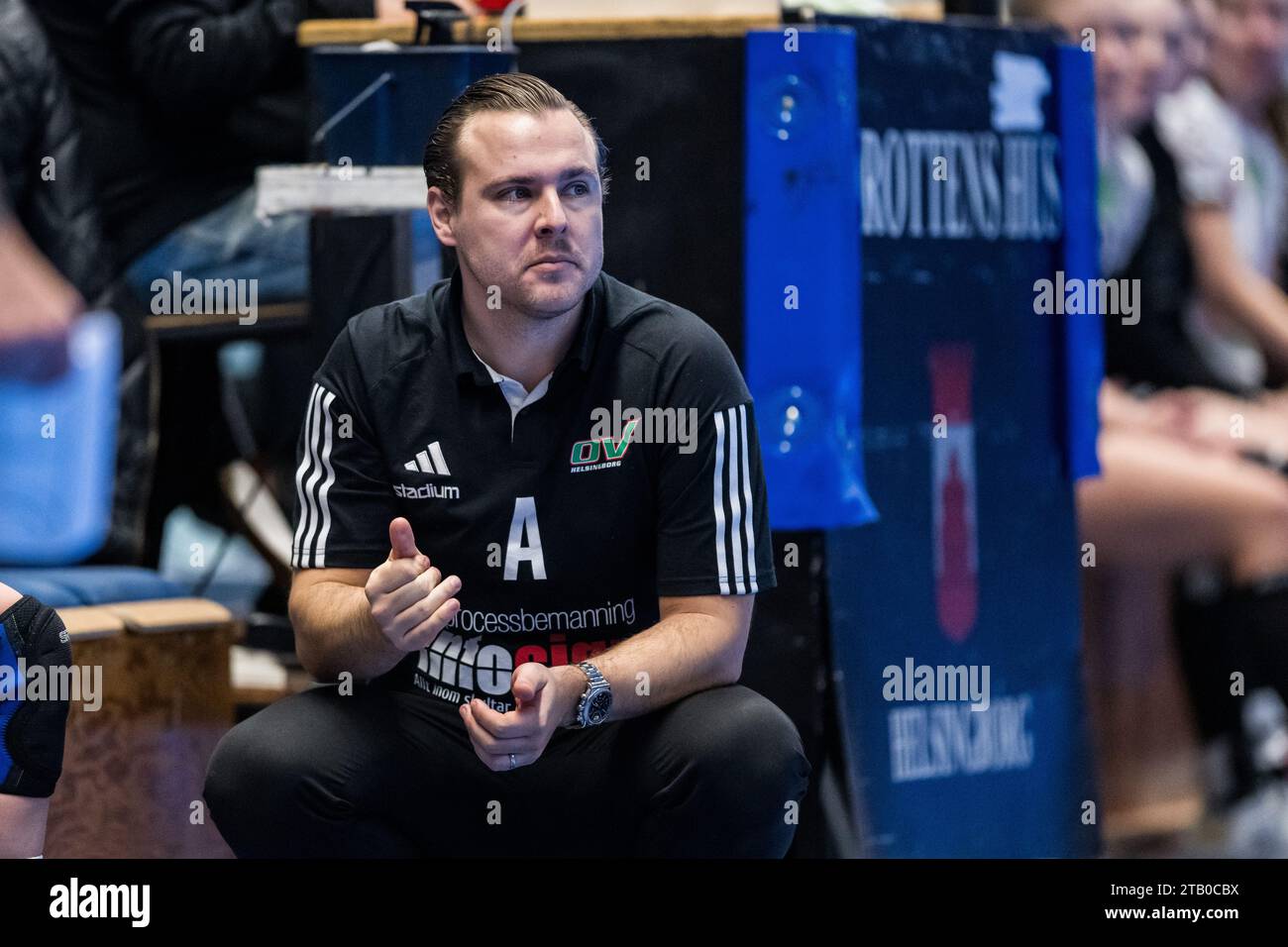 Helsingborg, Sverige. 03rd Dec, 2023. 231203 OV Helsingborgs tränare ...