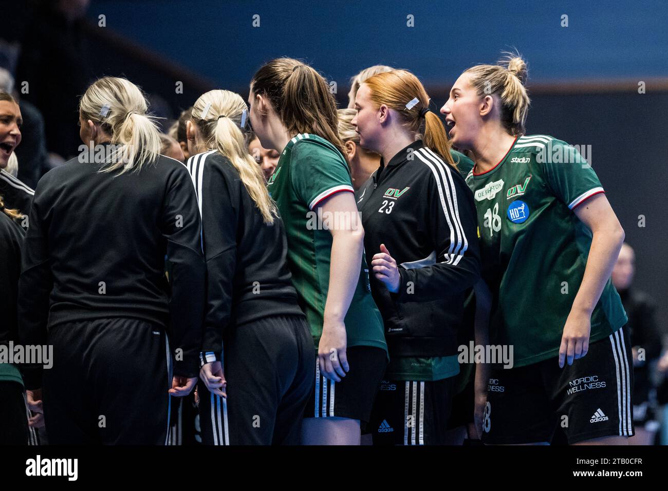 Helsingborg, Sverige. 03rd Dec, 2023. 231203 OV Helsingborgs Sofia Andersen under ...