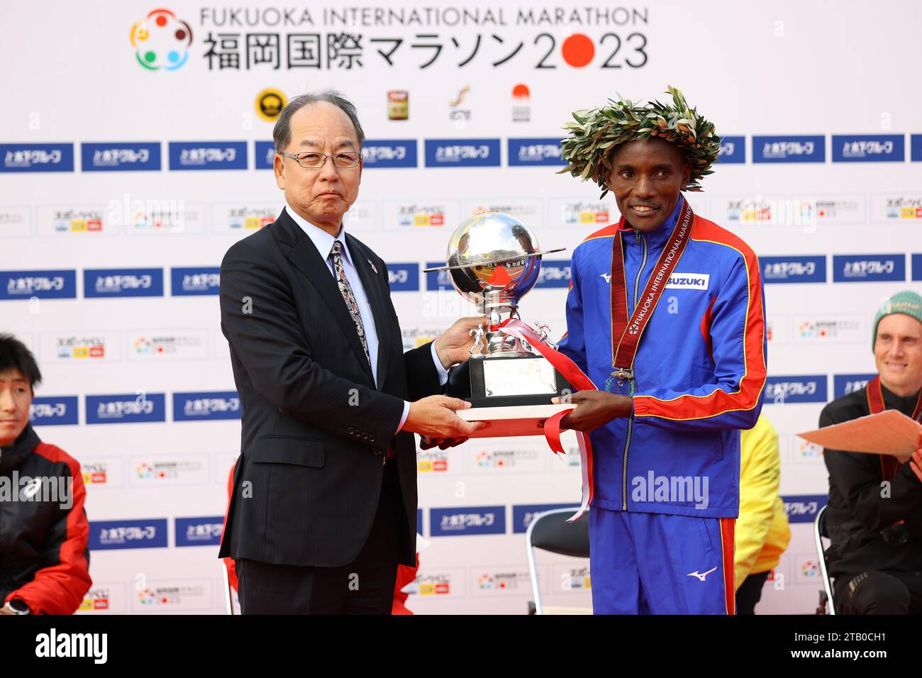 Fukuoka, Japan. 3rd Dec, 2023. Githae Michael (KEN) Marathon : 2023 Fukuoka International ...