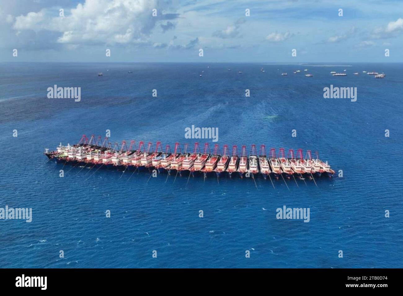 In This Handout Photo Provided By The Philippine Coast Guard Suspected