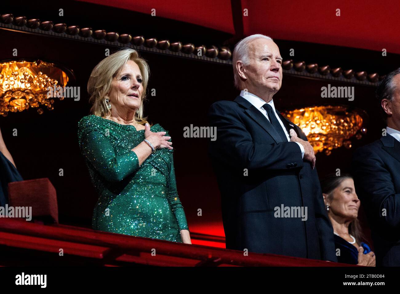 Washington, DC, USA. 03rd Dec, 2023. US President Joe Biden (R) and ...