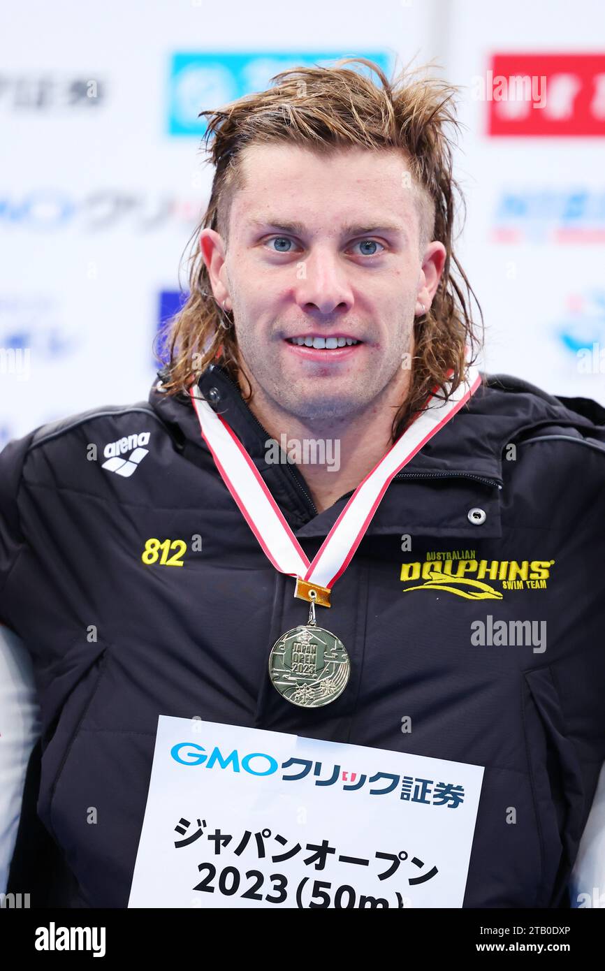 Tokyo Aquatics Centre, Tokyo, Japan. 3rd Dec, 2023. Matthew Temple (AUS ...