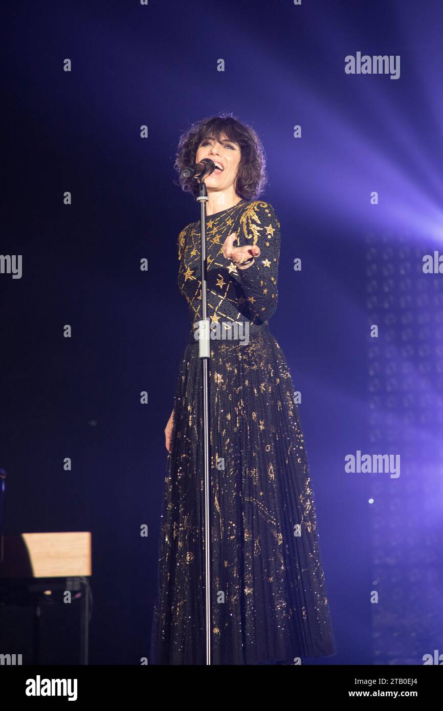 The Italian famous singer, Giorgia Todrani, known as Giorgia performs ...