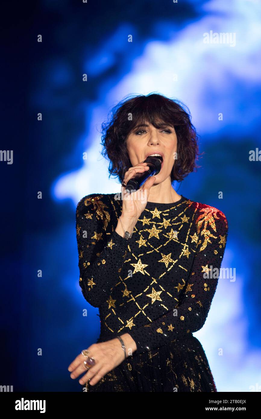 The Italian famous singer, Giorgia Todrani, known as Giorgia performs ...