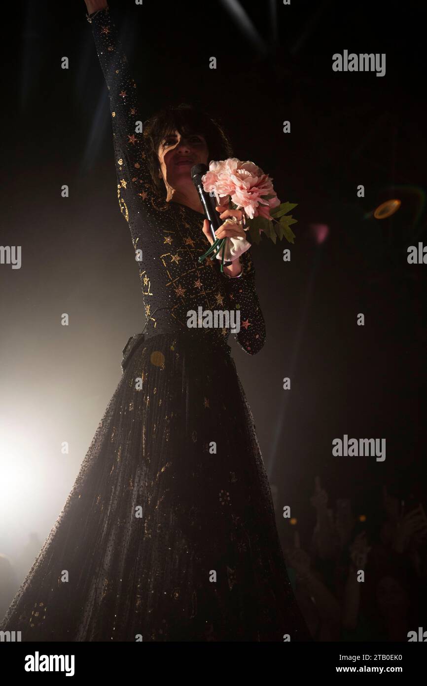 The Italian famous singer, Giorgia Todrani, known as Giorgia performs ...