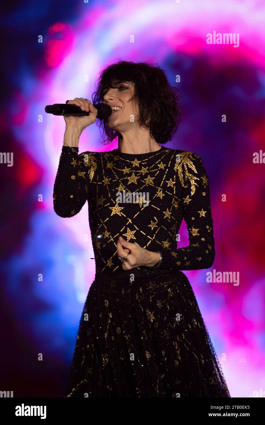 The Italian famous singer, Giorgia Todrani, known as Giorgia performs ...