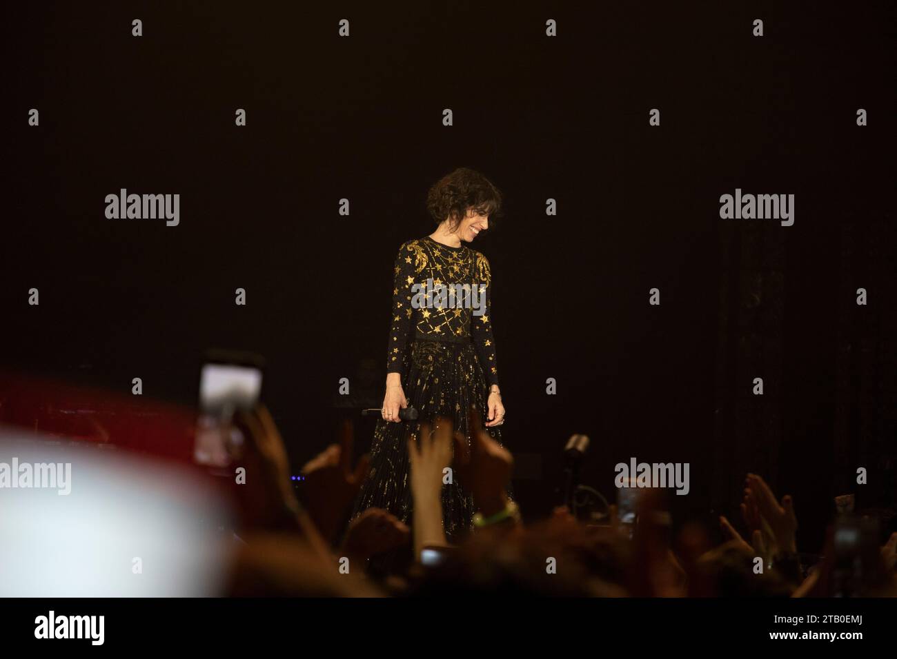 The Italian famous singer, Giorgia Todrani, known as Giorgia performs ...