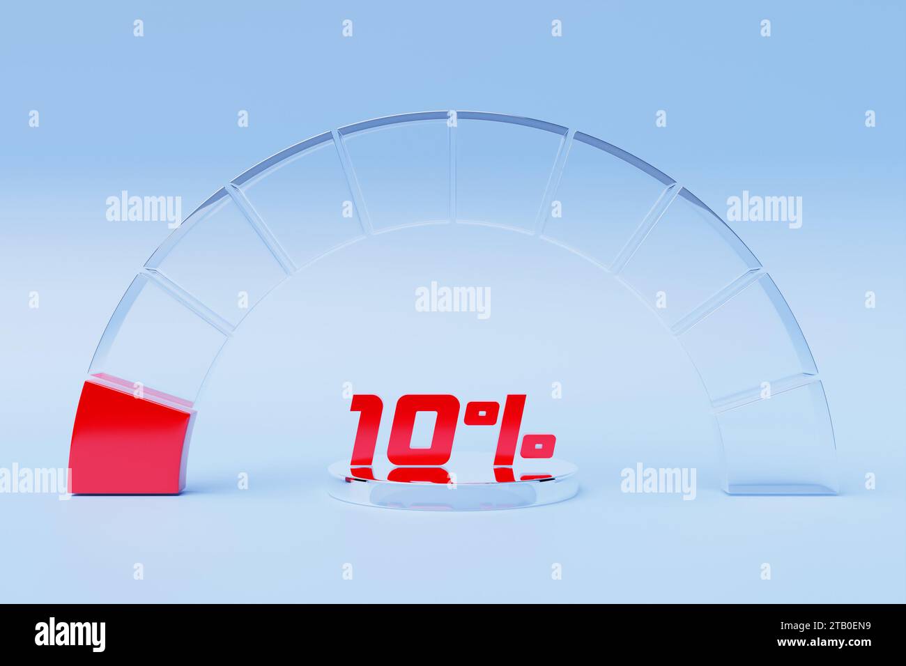 3d illustration of speed measuring speed icon. Colorful panel icon ...