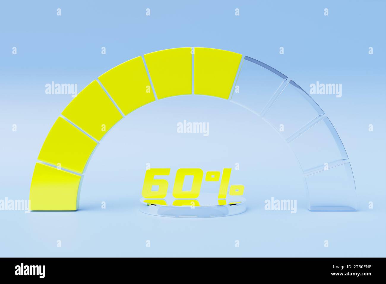 Energy meter, battery indicator and charging progress with percentage ...
