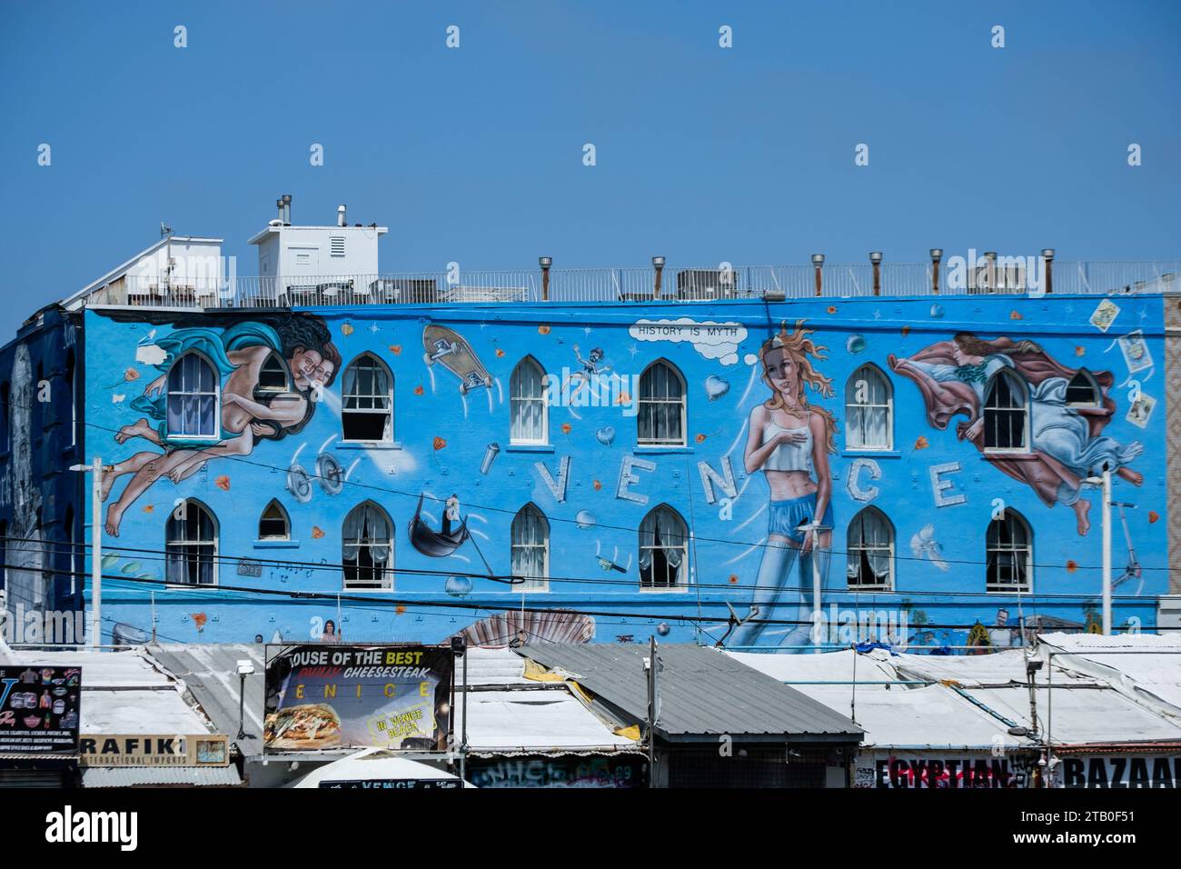 Building Mural Venice Beach