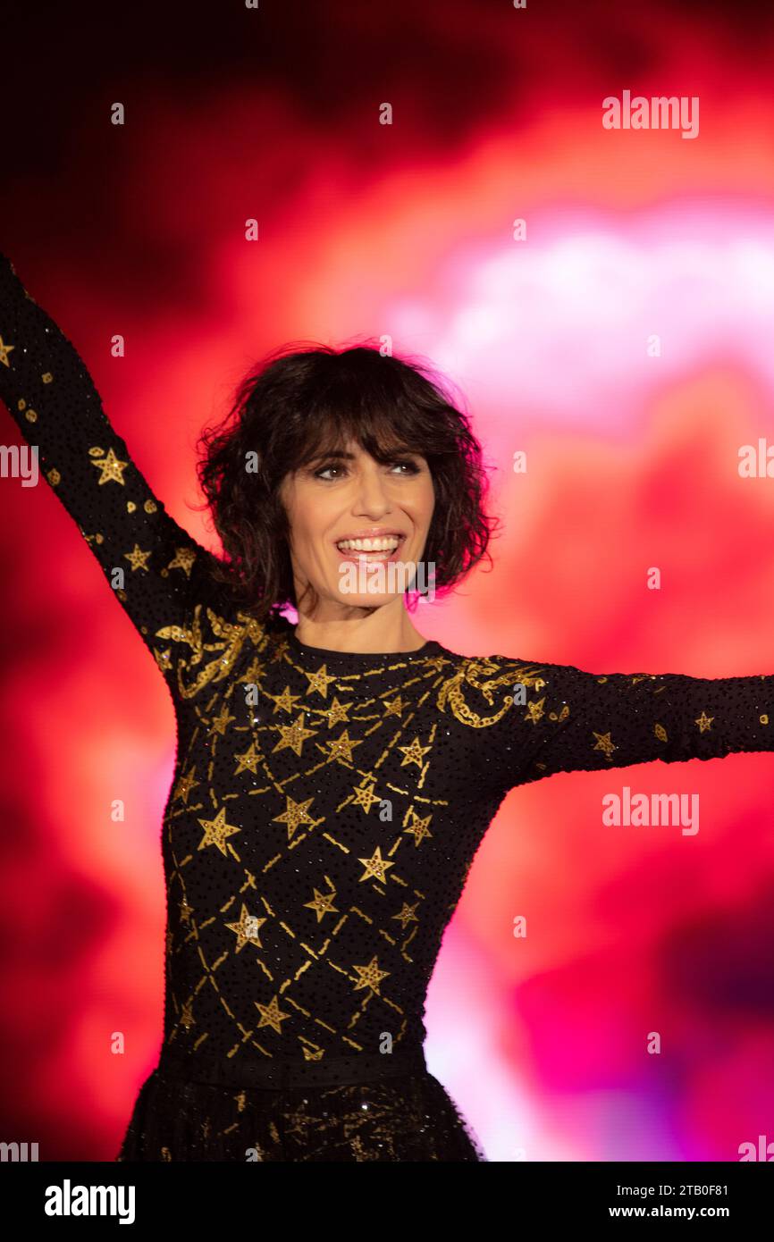 Naples, Italy. 19th May, 2019. The Italian famous singer, Giorgia ...