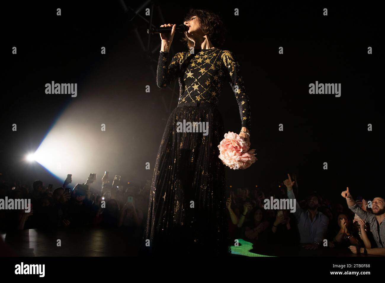 Naples, Italy. 19th May, 2019. The Italian famous singer, Giorgia ...