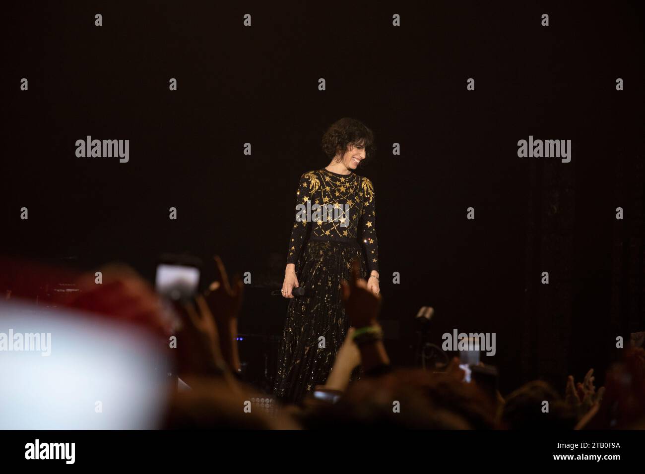 Naples, Italy. 19th May, 2019. The Italian famous singer, Giorgia ...
