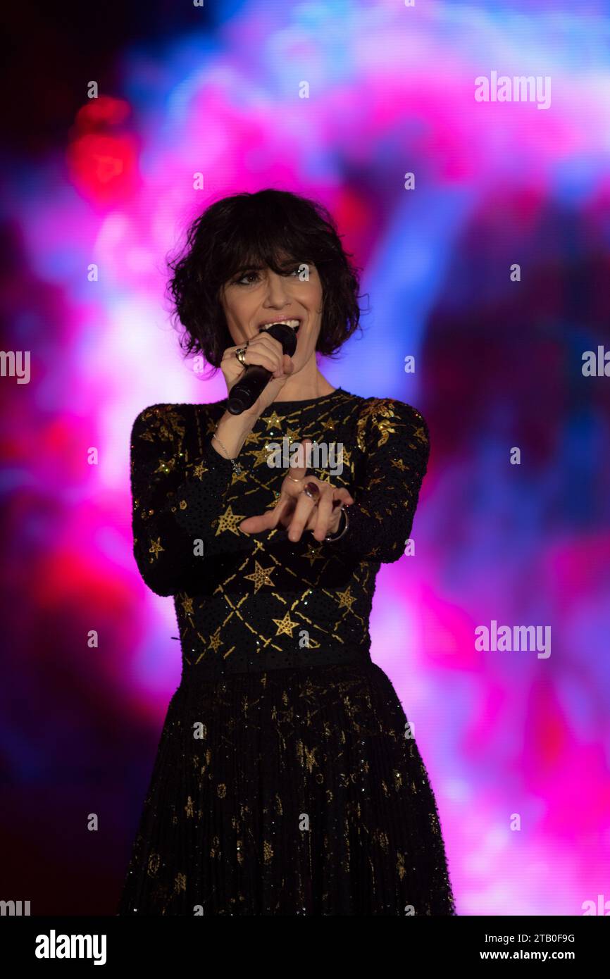Naples, Italy. 19th May, 2019. The Italian famous singer, Giorgia ...