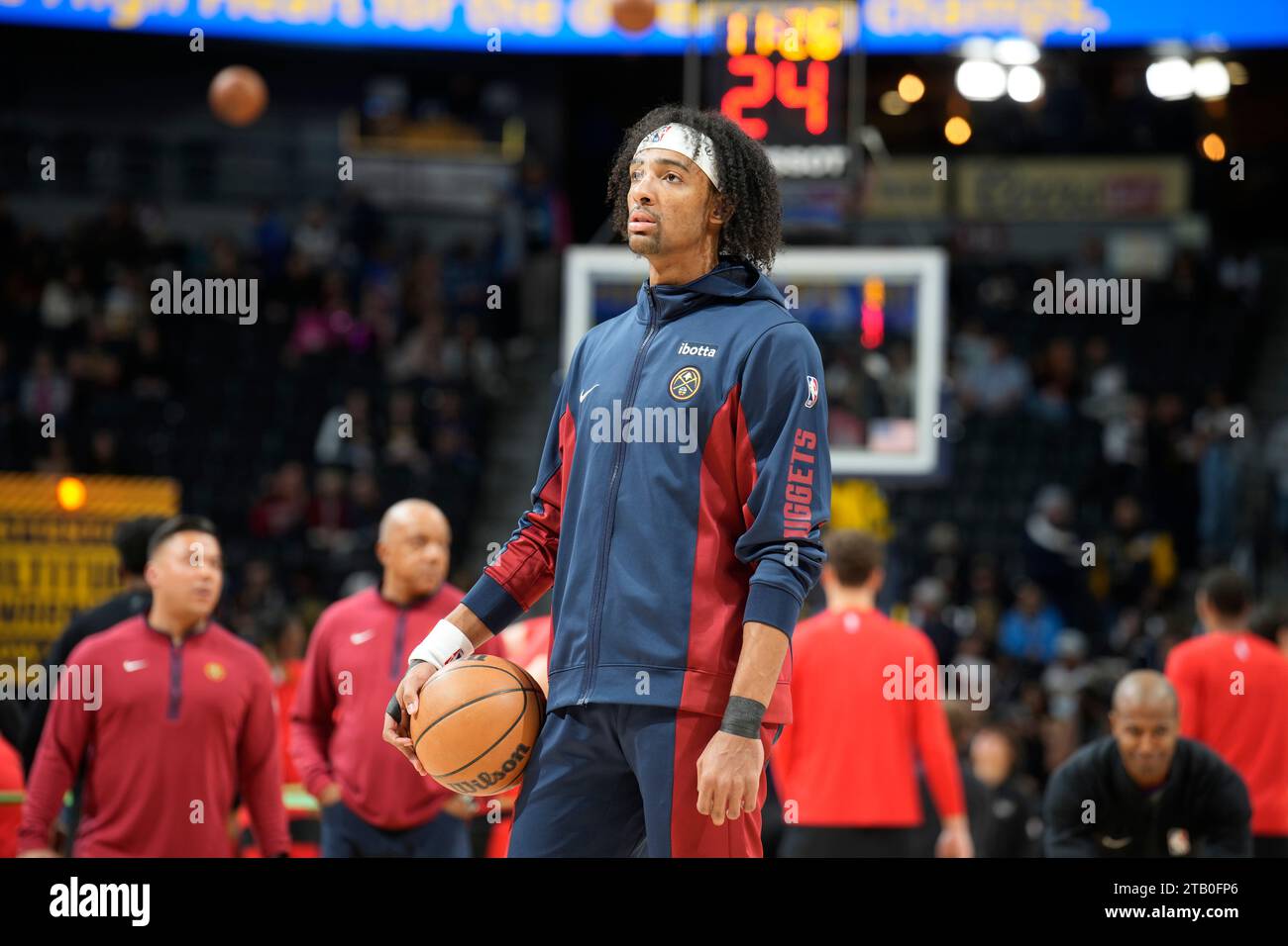 Denver Nuggets forward Zeke Nnaji (22) in the first half of an NBA ...