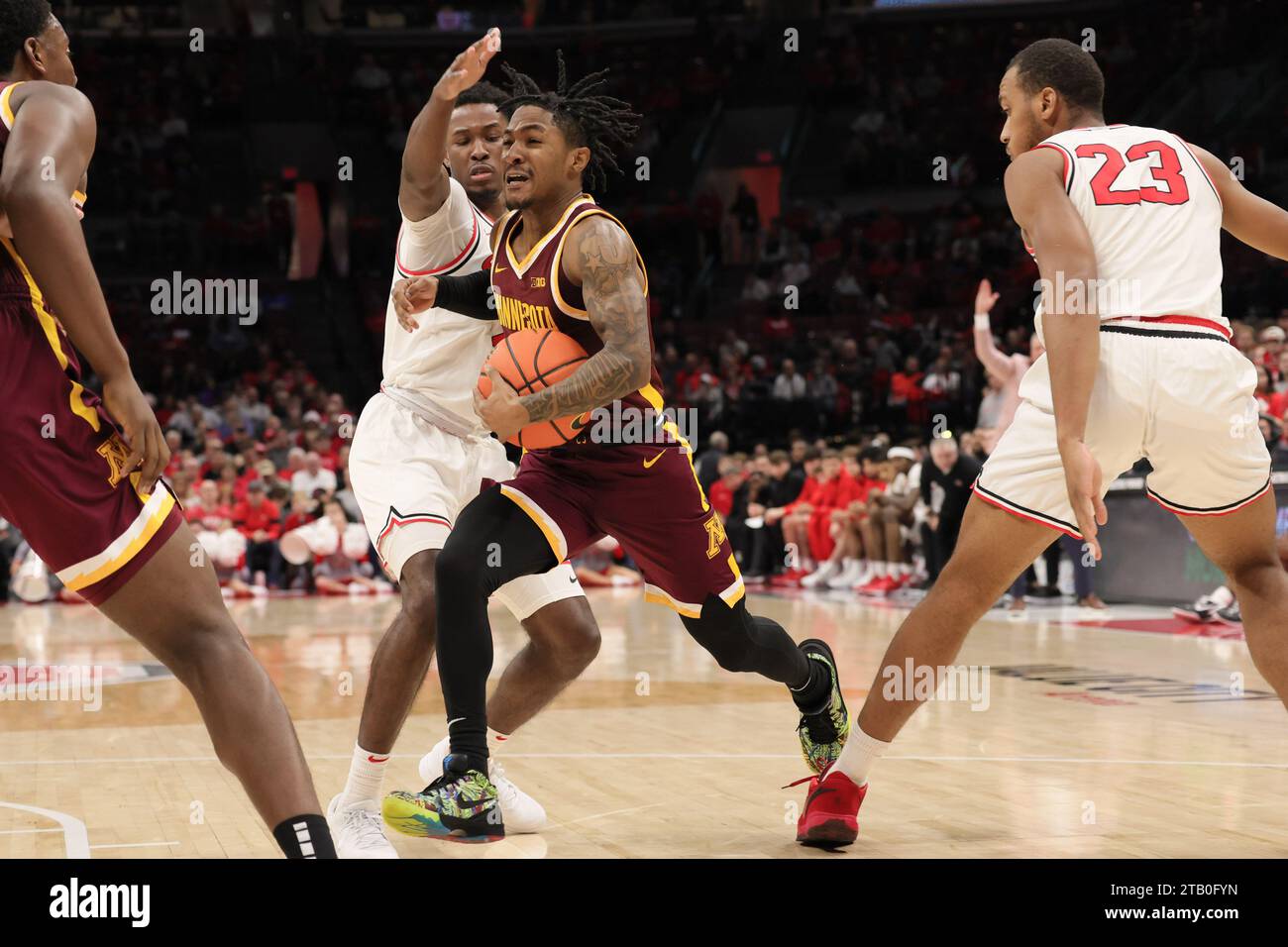 Columbus, Ohio, USA. 3rd Dec, 2023. Minnesota Golden Gophers guard ...