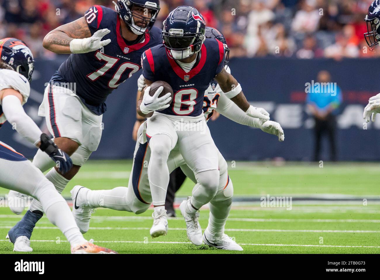 Houston, TX, USA. 3rd Dec, 2023. Houston Texans wide receiver John ...