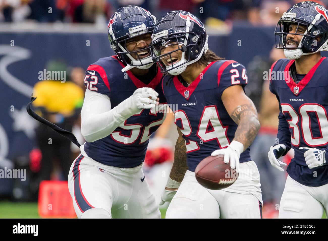 December 3, 2023: Houston Texans cornerback Derek Stingley Jr. (24 ...