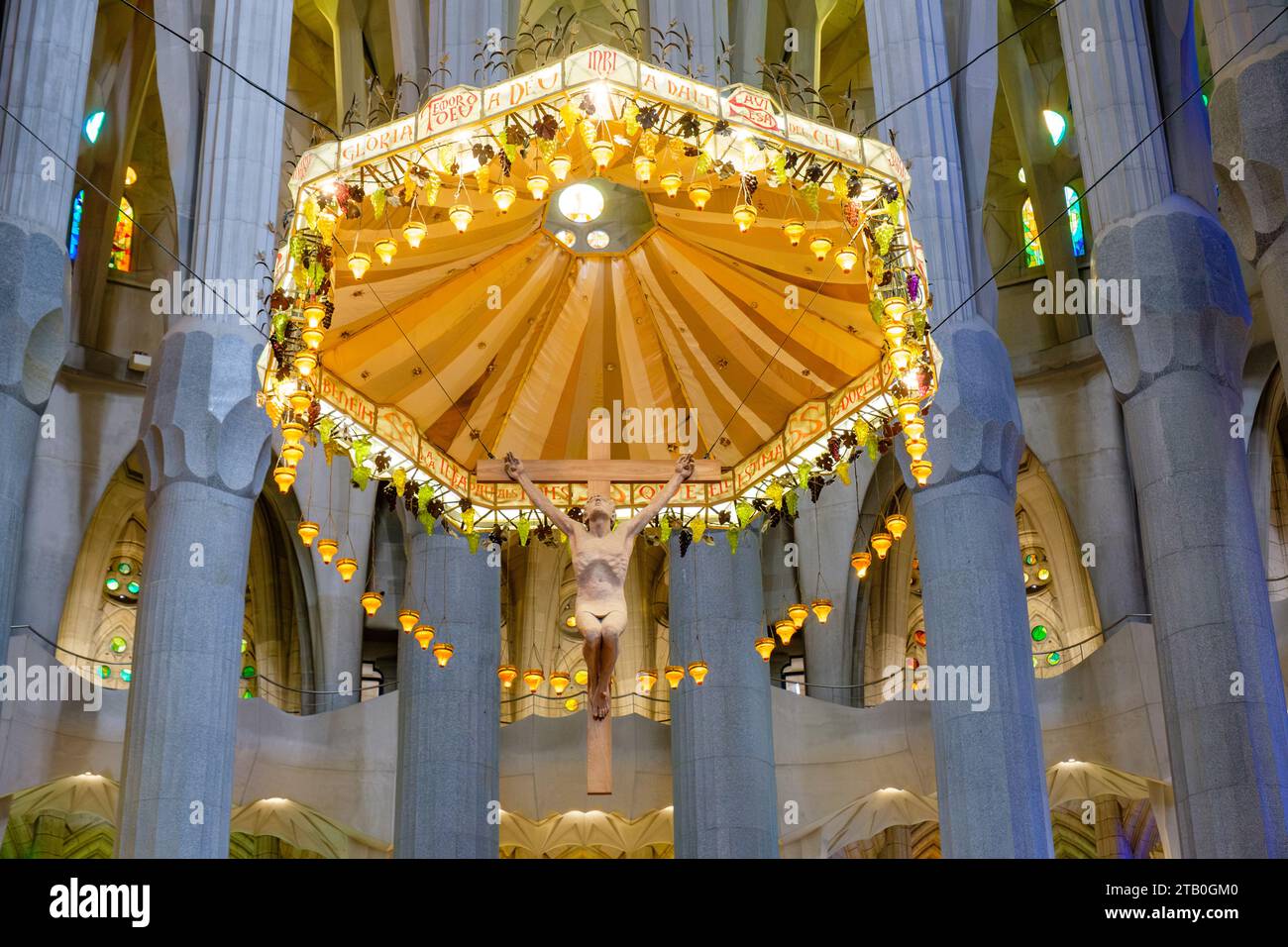 Sagrada familia cross hi-res stock photography and images - Alamy