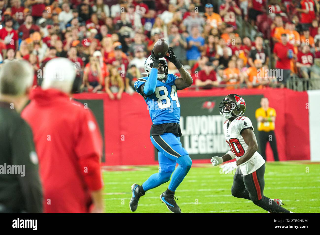 Tampa Bay, Florida, USA, December 3, 2023, Carolina Panthers Tight End ...
