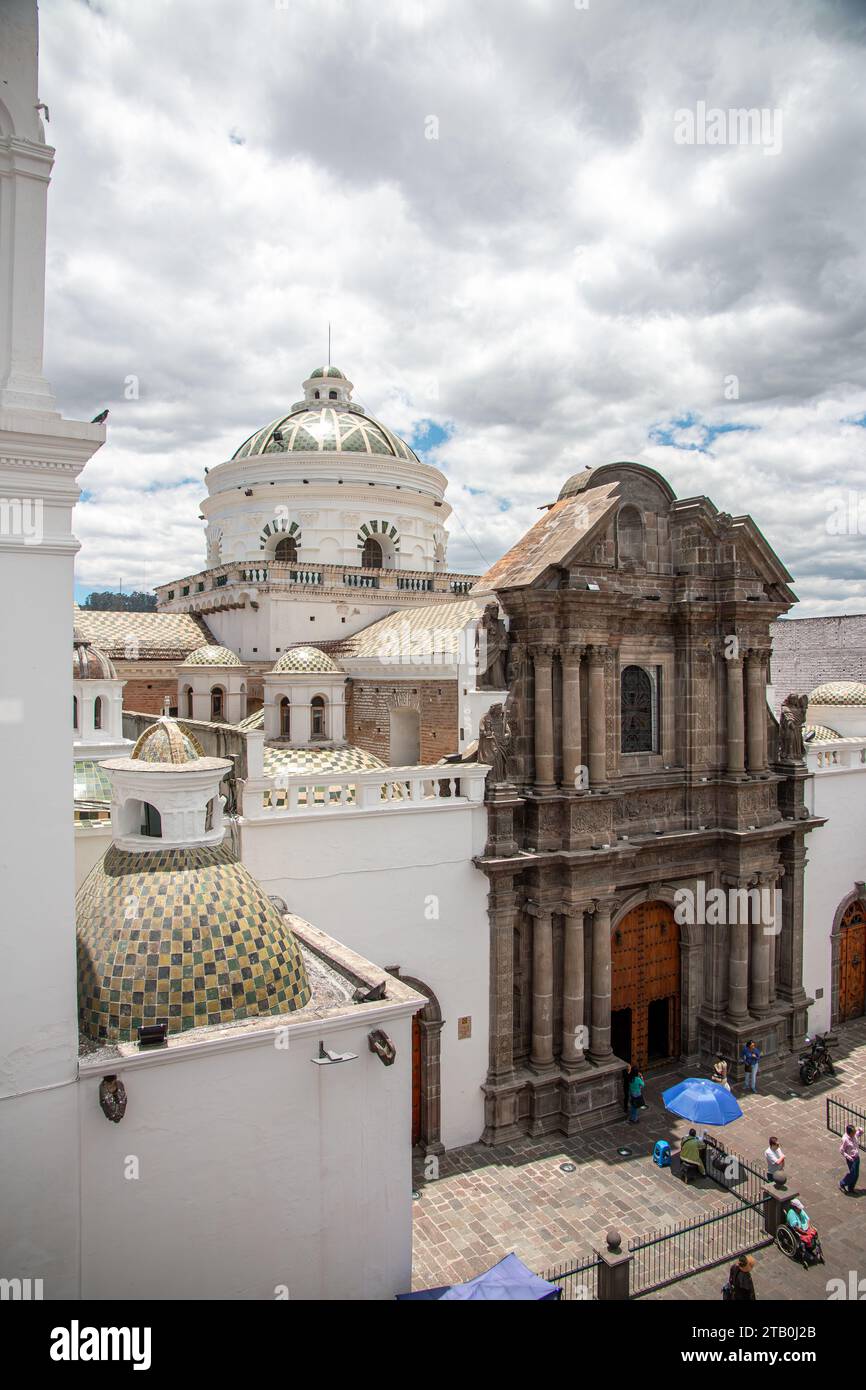 Impressive architecture of renowned Santo Domingo Cathedral in the ...