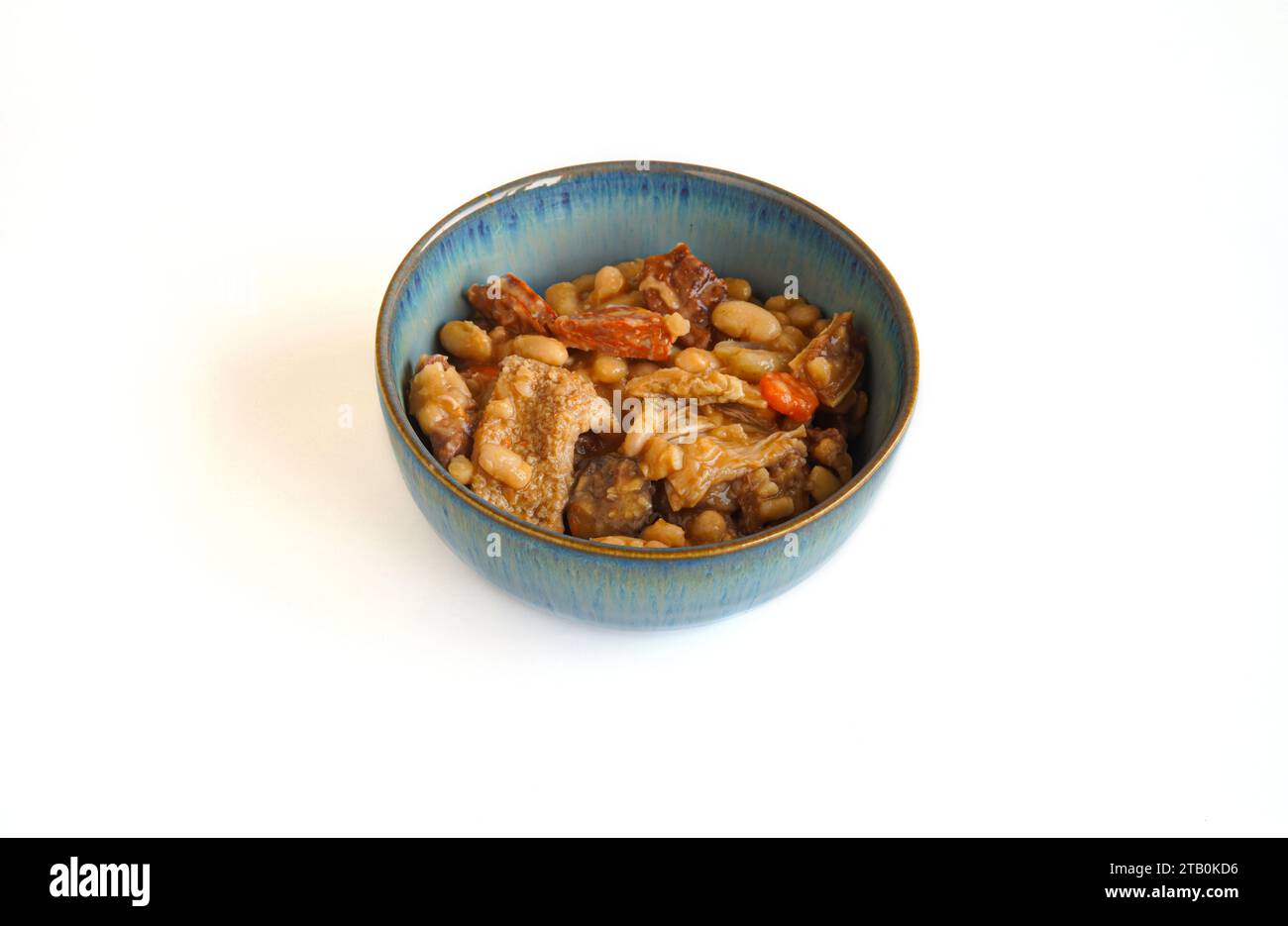 Tripas a Moda do Porto - Tripe stew on the white background Stock Photo ...