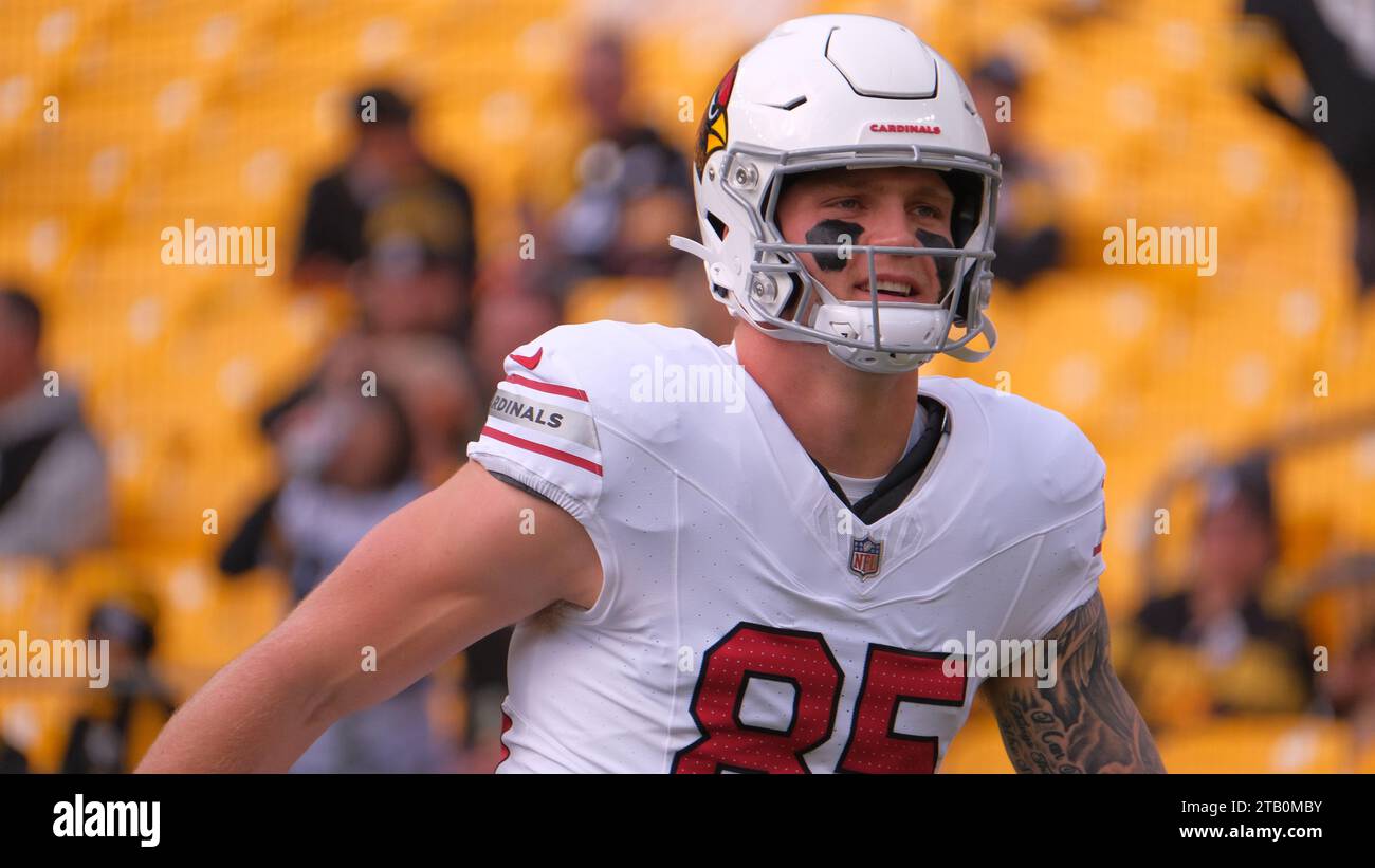 Pittsburgh, PA, USA. 03rd Dec, 2023. Trey McBride #85 during the ...