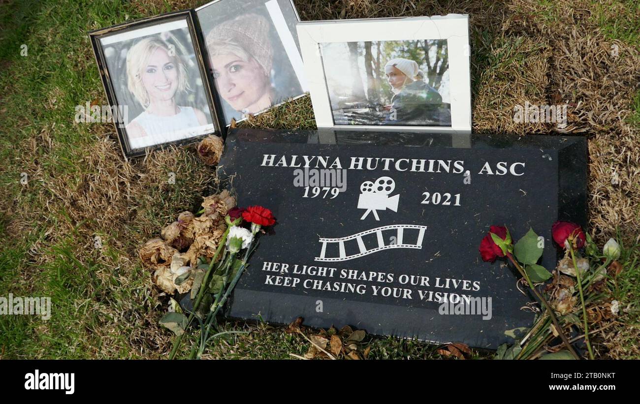 Los Angeles, California, USA 3rd December 2023 Cinematographer Halyna ...