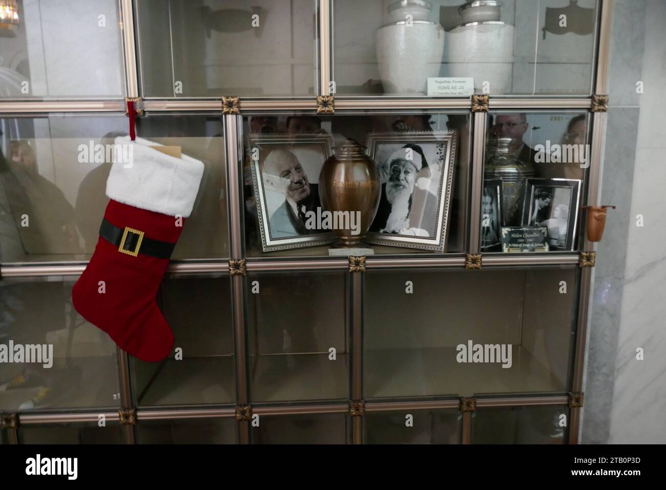 Los Angeles, California USA 3rd December 2023 Memorial & Inurnment ...