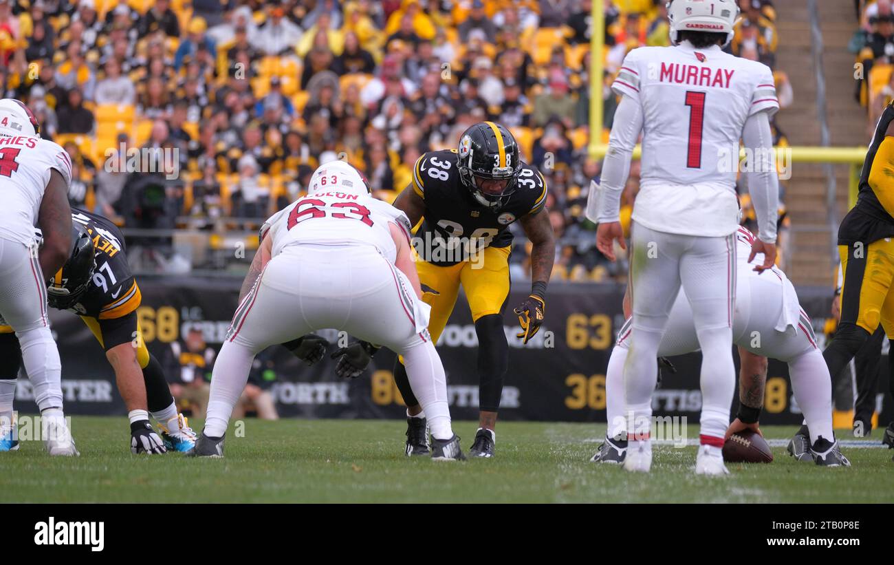 Pittsburgh, PA, USA. 03rd Dec, 2023. Mykal Walker #38 during the ...