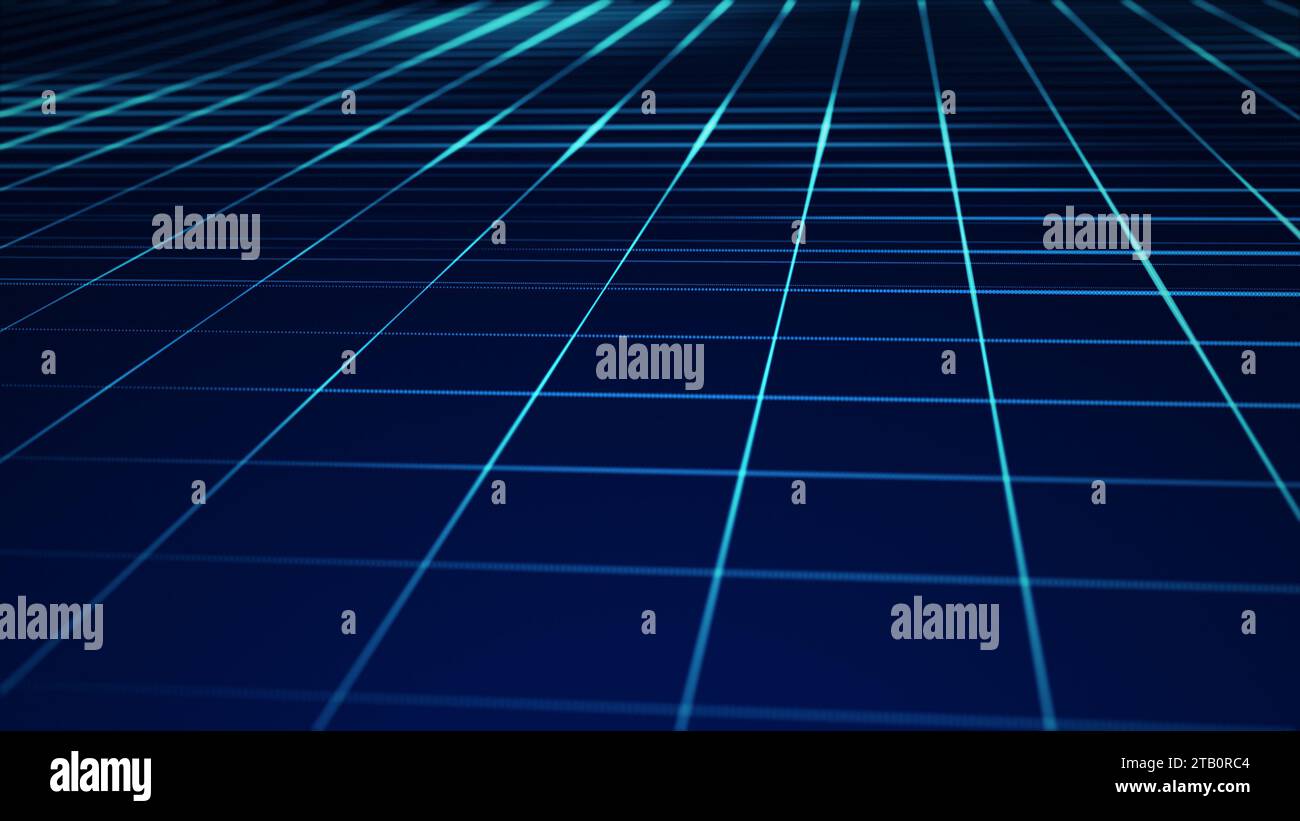 Digital design data concept flow hi-res stock photography and images ...