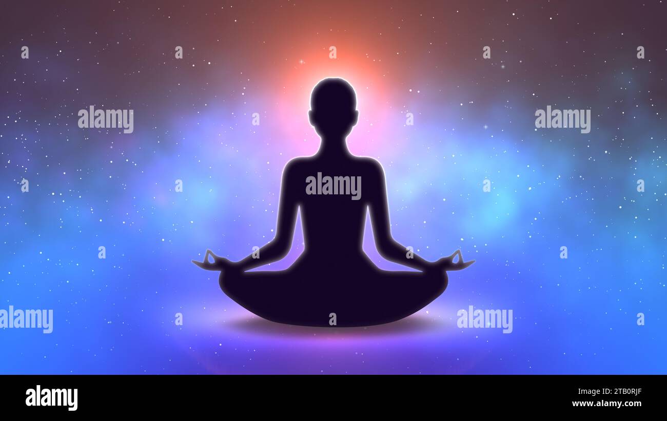 Woman color galaxy space hi-res stock photography and images - Alamy