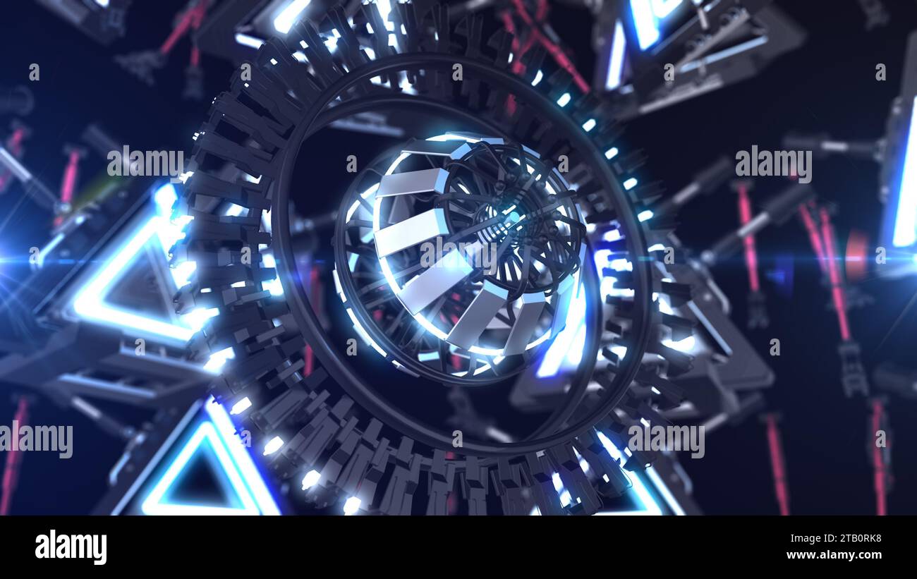 Metaverse digital world intelligent futuristic interface technology ...