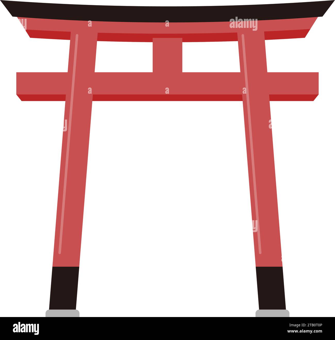 The great torii gate Stock Vector Images - Alamy