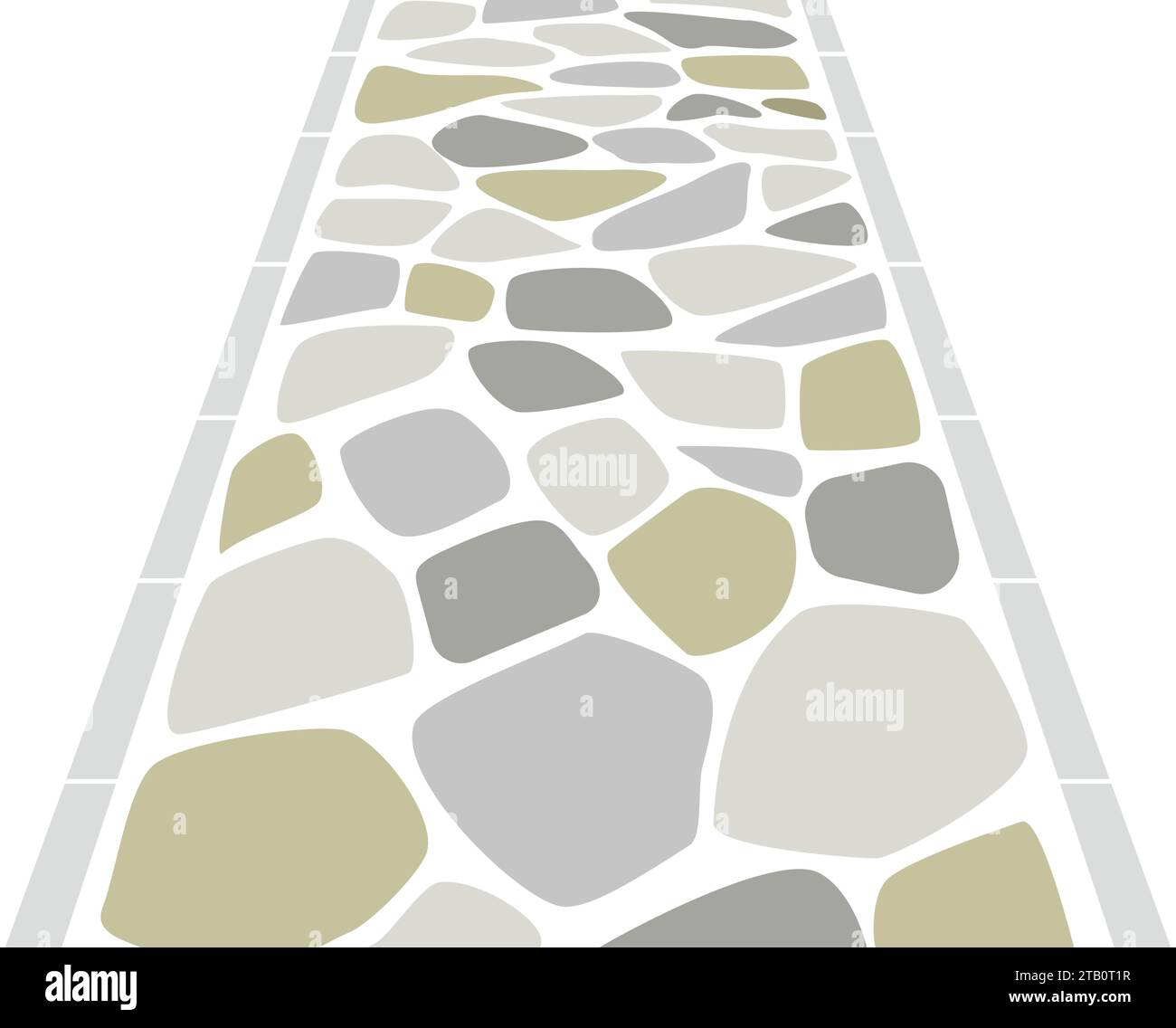 Japan japanese old cobblestone Stock Vector Images - Alamy